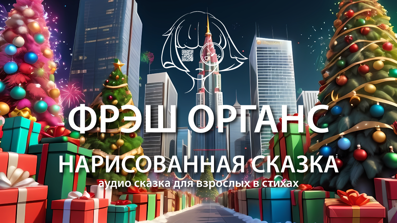 "Нарисованная сказка". Аудио сказка для взрослых в стихах . Фрэш Органс.