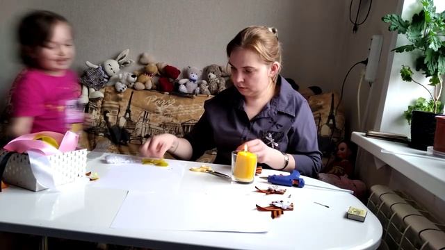 Изготавливаем георгиевские ленточки