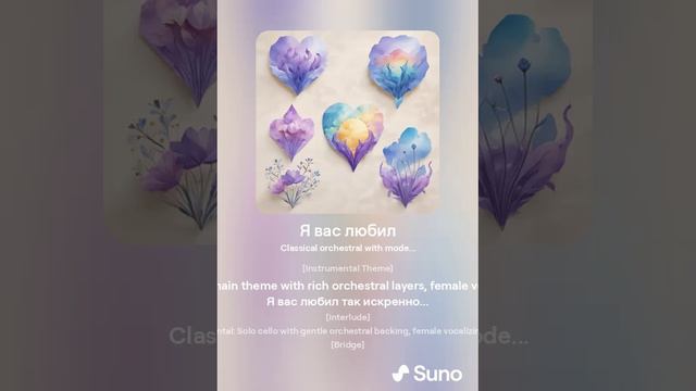 (Песня Пушкина) Я вас любил...