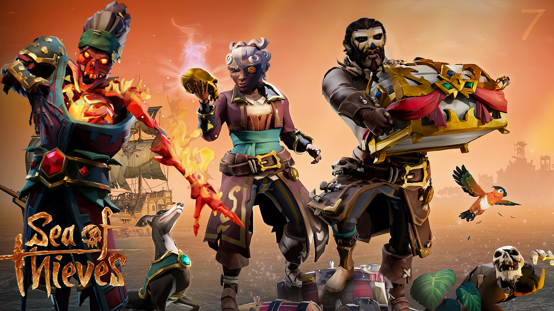 Легендарная сокровищница Форта фортуны! Кровавая Рут – Sea of Thieves #7