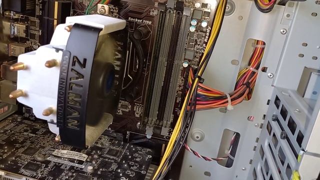 Ремонт ПК. Пищит и не включается. Разбираюсь с причиной.