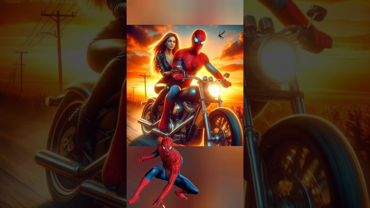 Superheroes on bikes #marvel #shortsvideo #avengers #рек#shorts   #comics#superheroes #marvelstudios