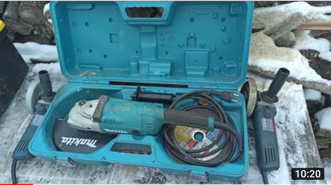 Мой набор болгарок. Makita GA9020SFK и Bosch GWS 850 Professional. Отзыв за 4 года.