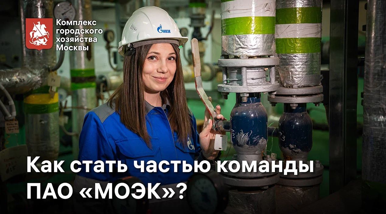 О работе и студенческой практике в команде ПАО "МОЭК"