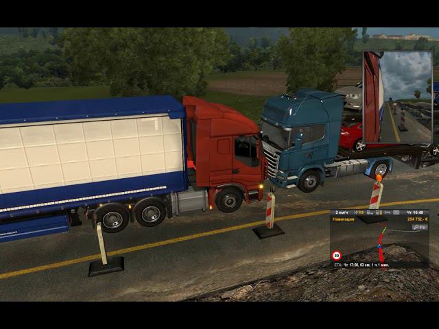 Баба за рулём