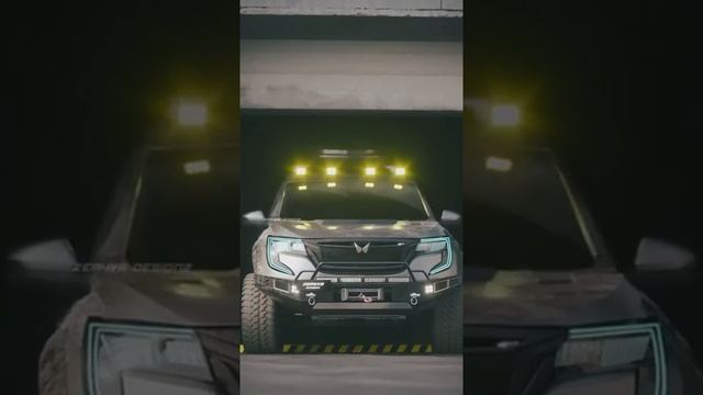 XUV 700 Zephyr Offroad Edition 3D Концептуальная анимация.