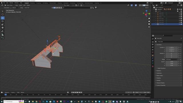 11. Parent object in Blender