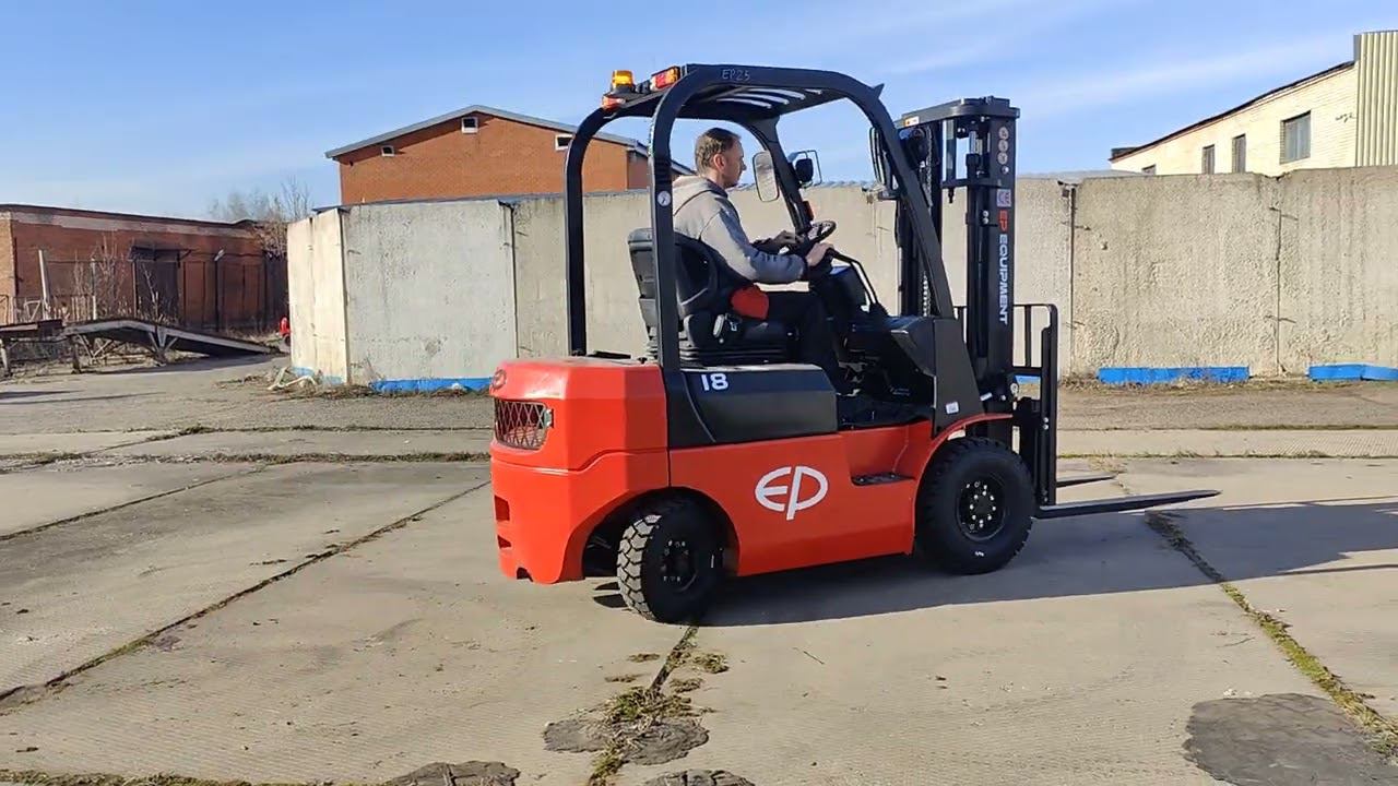 Дизельный погрузчик EP CPCD18T8, высота подъема 3м