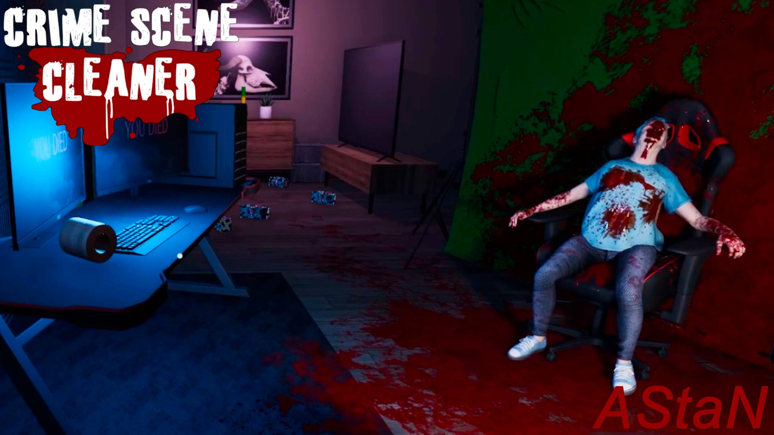 CRIME SCENE CLEANER #6 - РОМАН ПРИВЕЛ К ЖЕСТОКОЙ РАСПРАВЕ И МОРЮ КРОВИ  (Глава 6)