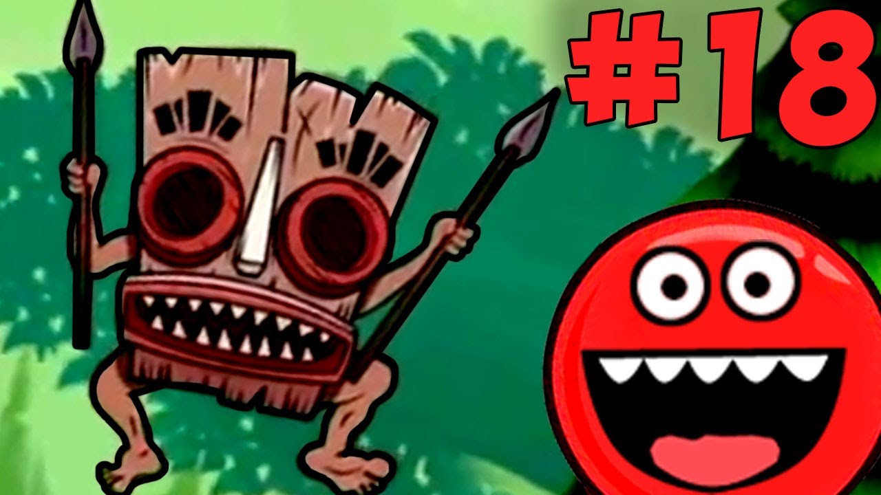 Отважный красный шарик  собирает кристаллы 18 серия