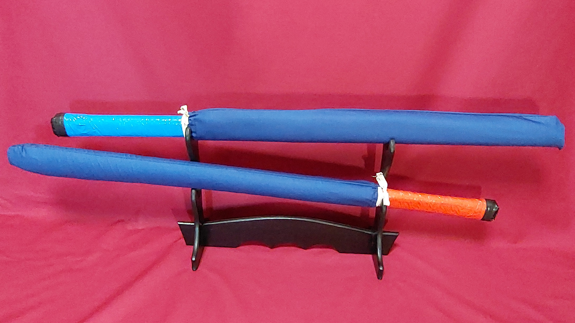 Мечи для обучения кендзюцу - двуручная плоская чанбара в чехле для баттодо, синкендо и спаррингов