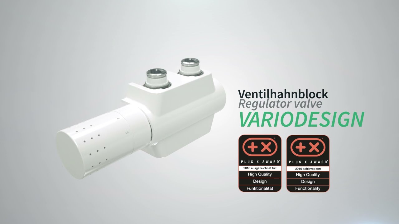 Комплект для подключения дизайн-радиаторов Flamco Simplex VARIODESIGN DEU ENG