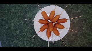 Как приготовить сосиски в кляре_Самые вкусные сосиски в кляре, (Корн дог)