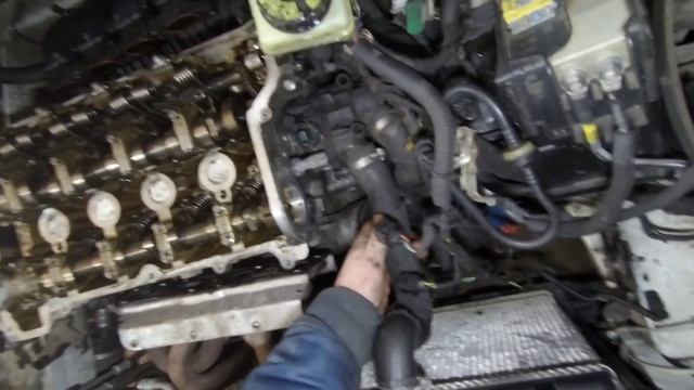 Peugeot 308 снятие головы (EP6)