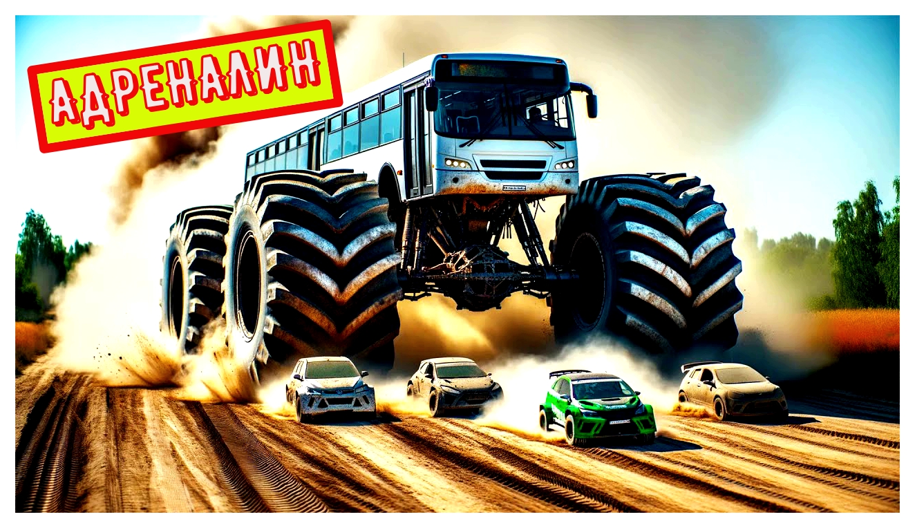 АДРЕНАЛИН И АВТОМОБИЛИ НА МОСТУ