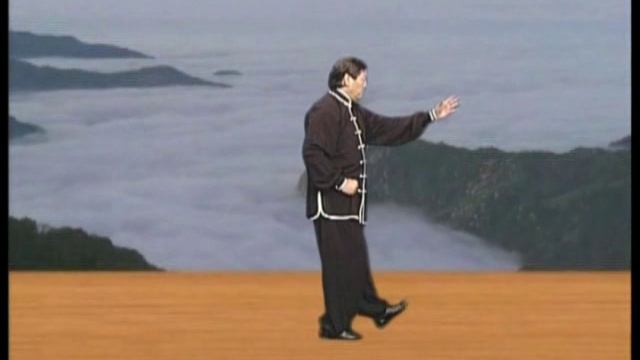 108 Традиционная стандартная форма тайцзицюань стиля У  - квадратная форма. Ч 6