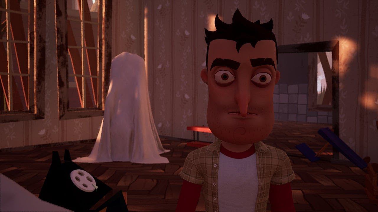 Привет Сосед  Начинаем проходить 3 Акт!