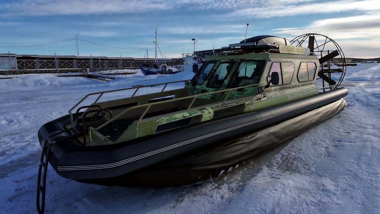 Карелия-2024: вылазка на Ладожские шхеры по льдам на аэроглиссере