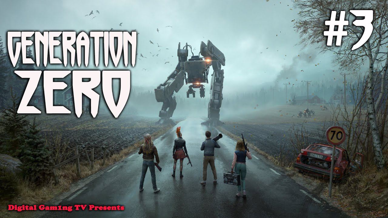 Generation Zero – Дождались! Восстание Машин • Выживание кооператив ▶СТРИМ #3