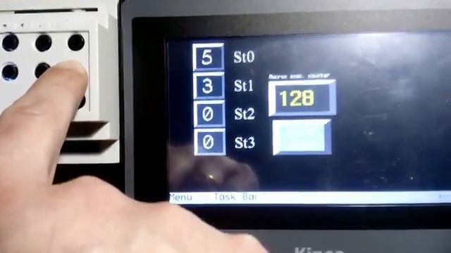 Разработка и тестирование проекта Панель Kinco