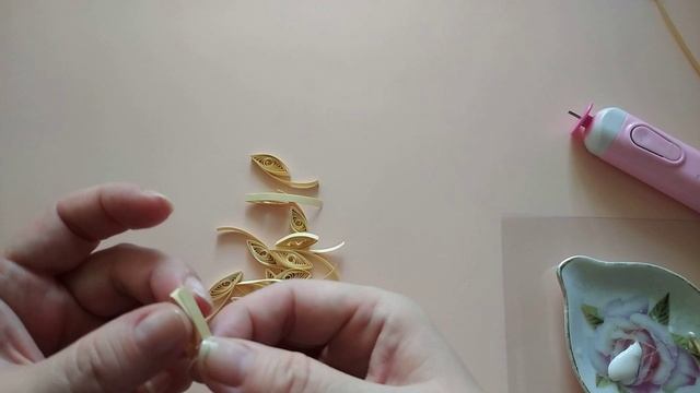 Мастер-класс по пшеничному колосу в технике квиллинг