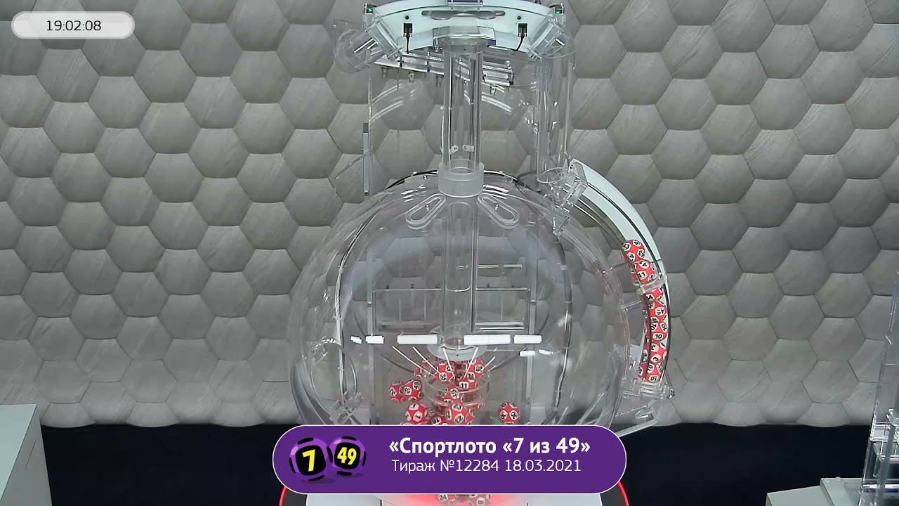 Столото представляет | Лотерея «Спортлото «7 из 49». Тираж № 12284 от 18.03.2021 г.