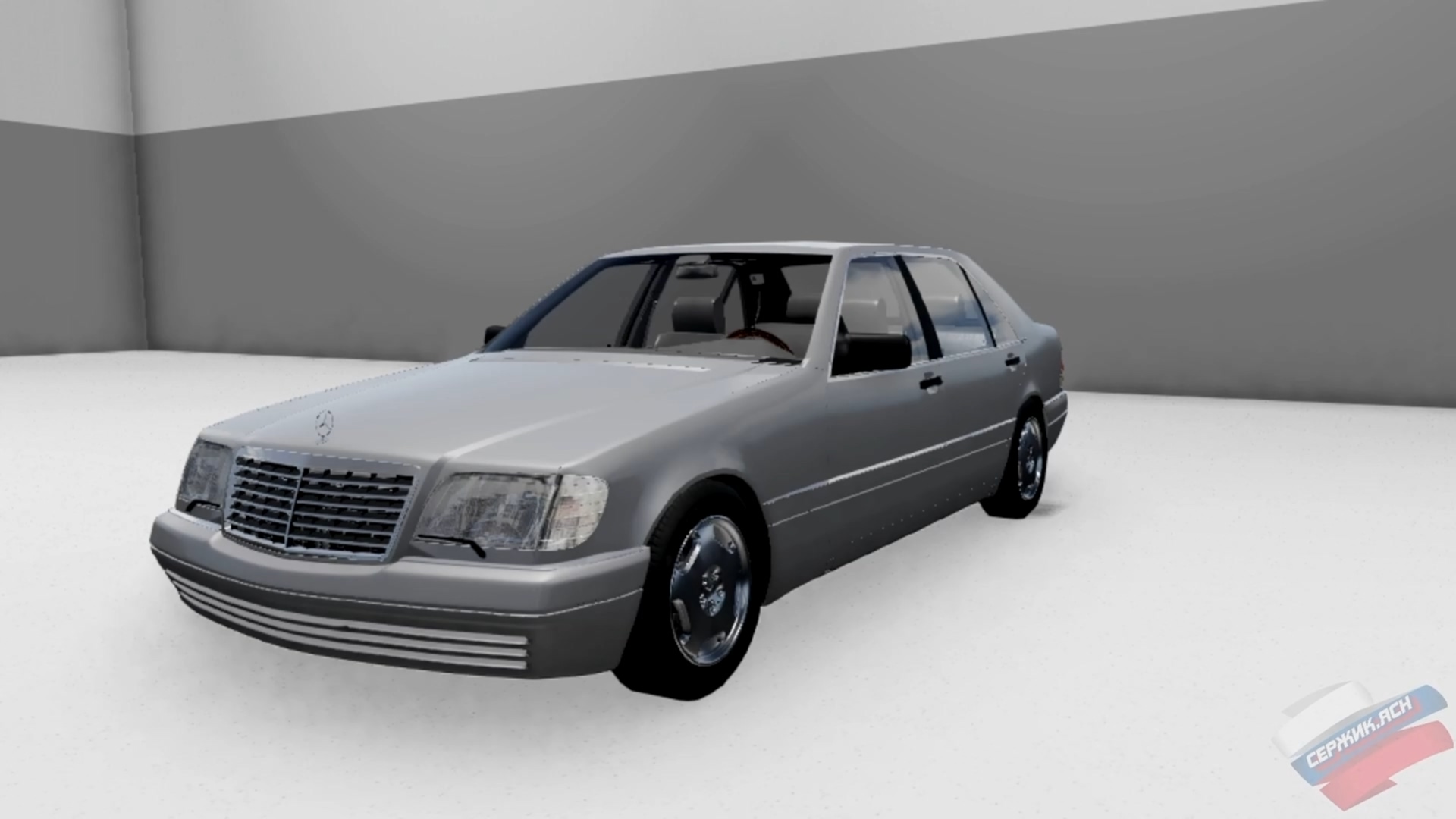 КРАШ ТЕСТ MERCEDES-BENZ W140 V1.0 № 21
