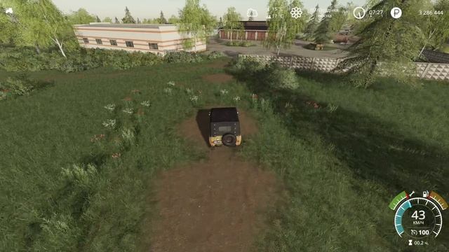 FS19   СПК  Гридино #1  Всё  с  начала.    карта   село  Ягодное.        FS19 + RUSSIAN  TRAIN  TRIP