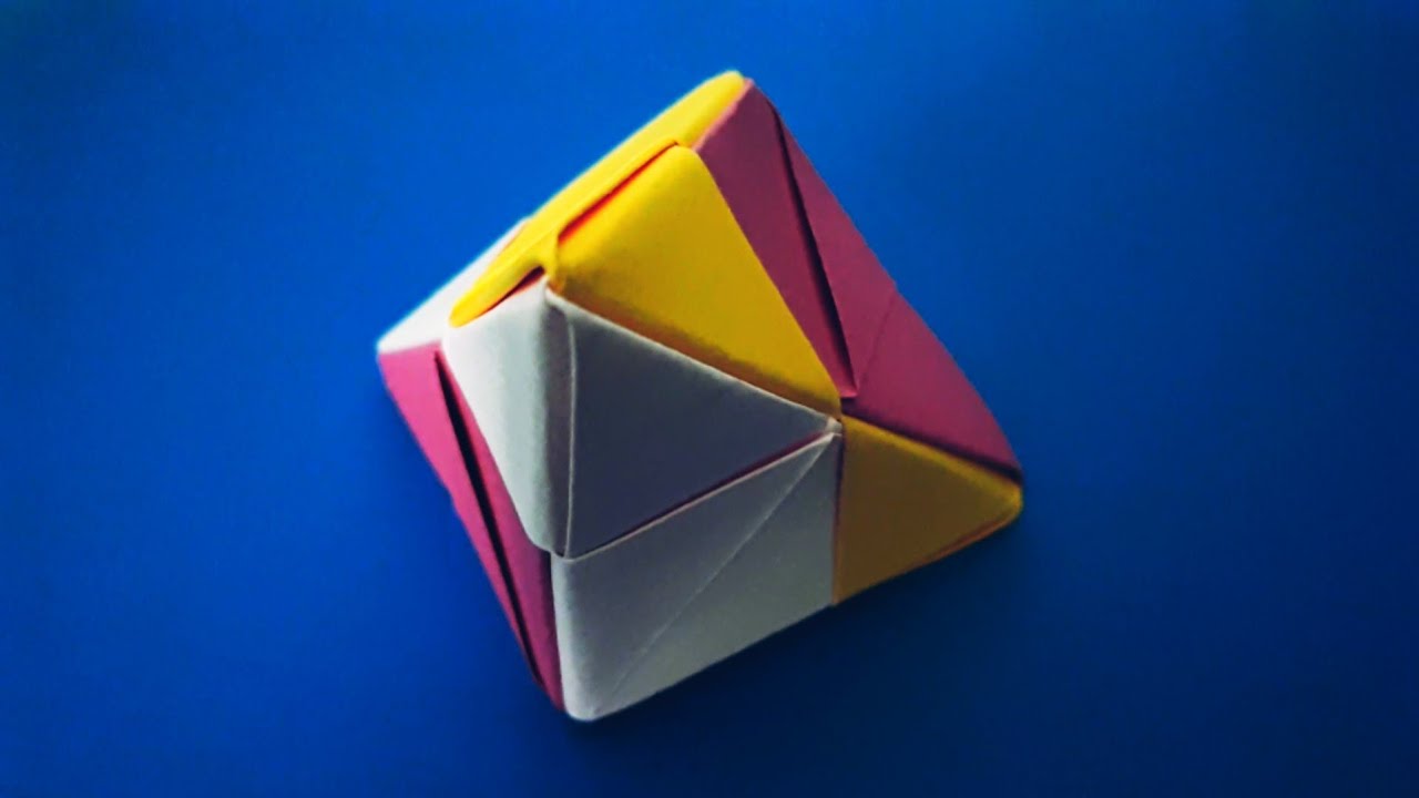 Делайте антистрессовые вещи из бумаги. Оригами. Ручная работа.