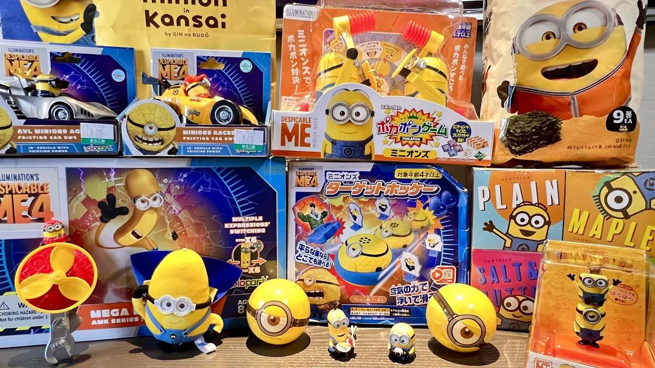 Гадкий я 4. Миньоны. Распаковка игрушек