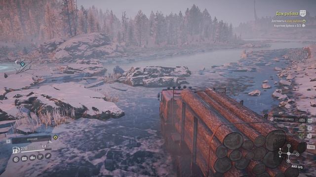 SnowRunner/Амур/Бревна 5