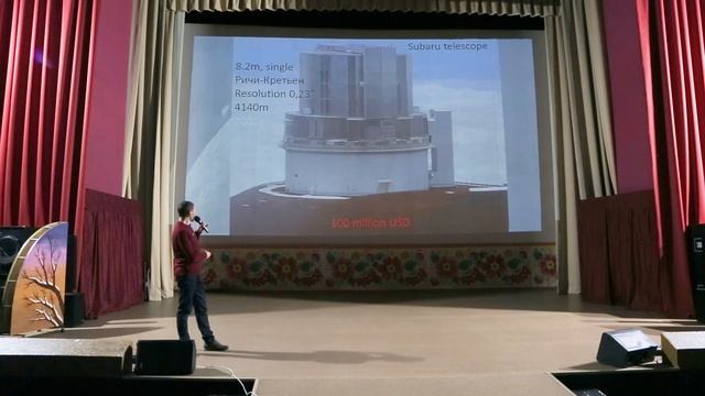 Как наблюдают профессиональные астрономы (Ижевск, "Русский дом", 19.02.2022).