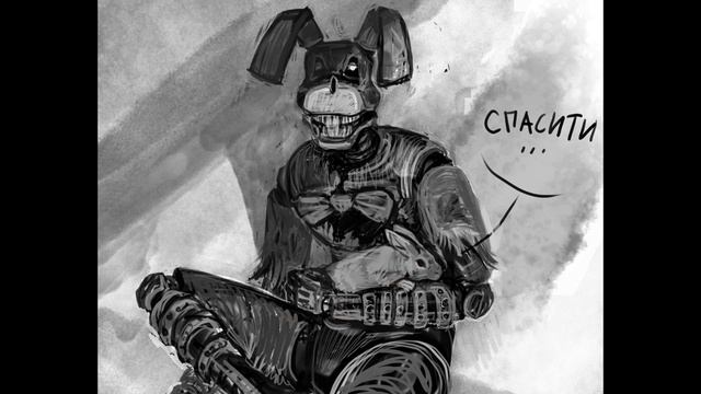 Бон и Бон | Walten Files CG скетч в Krita 5