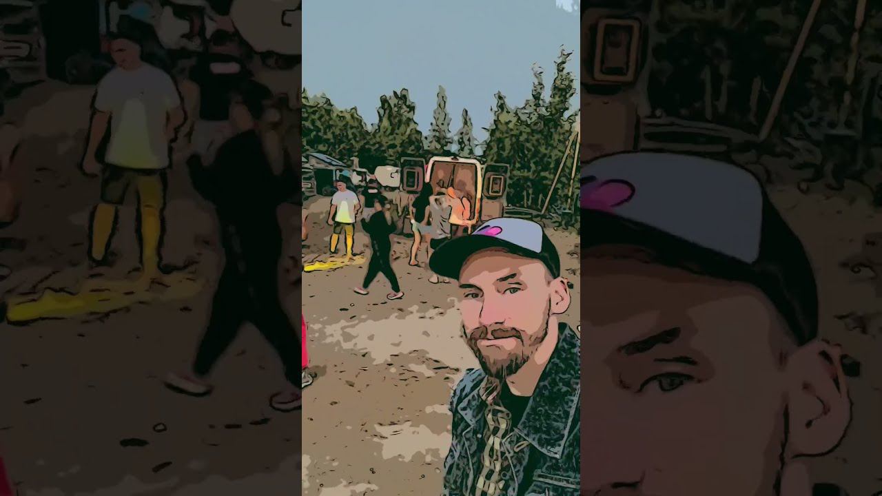 Атмосфера города Hello Camper 2024. Открытие #hellocamper #travel #beach #love #camp