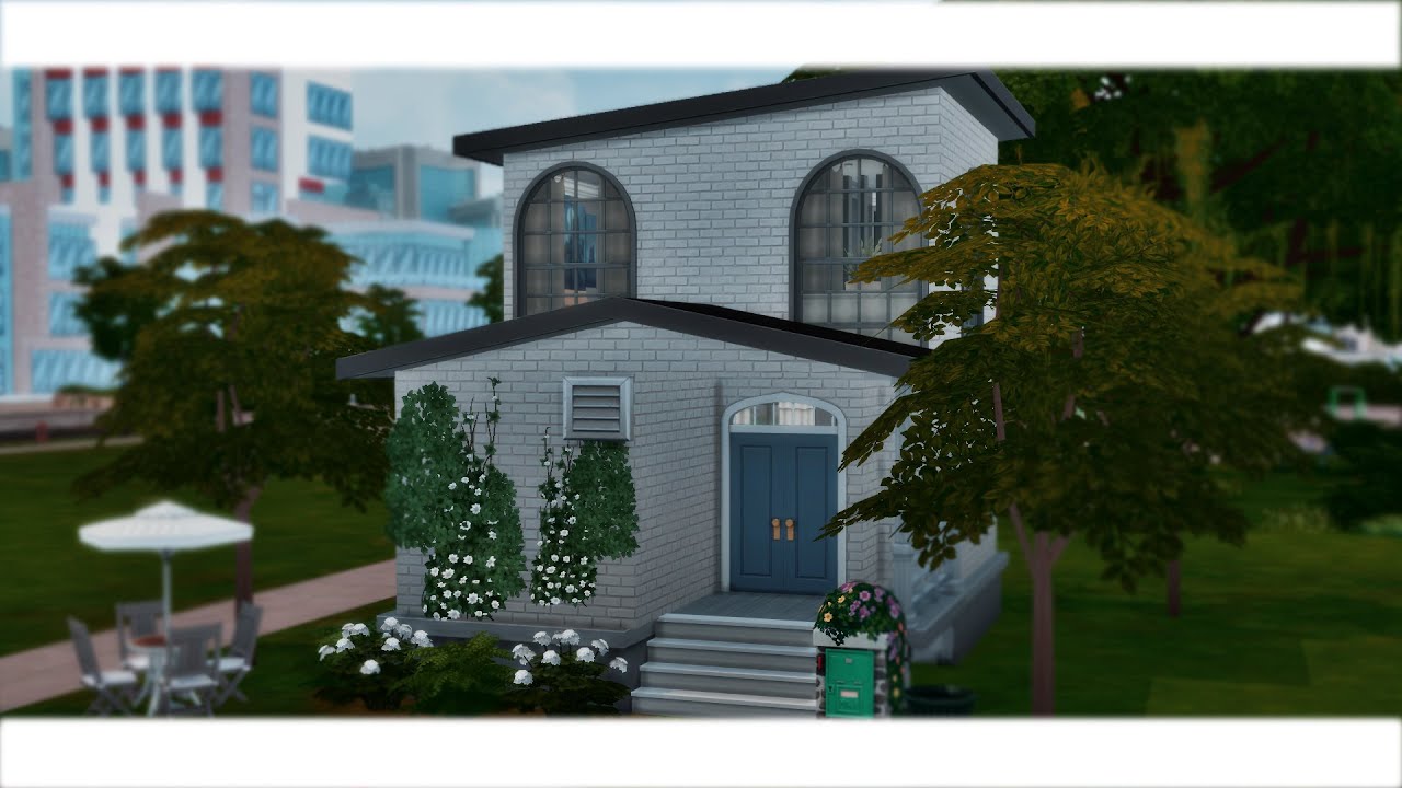 The Sims 4| Строительство| стартовый дом за 20К.