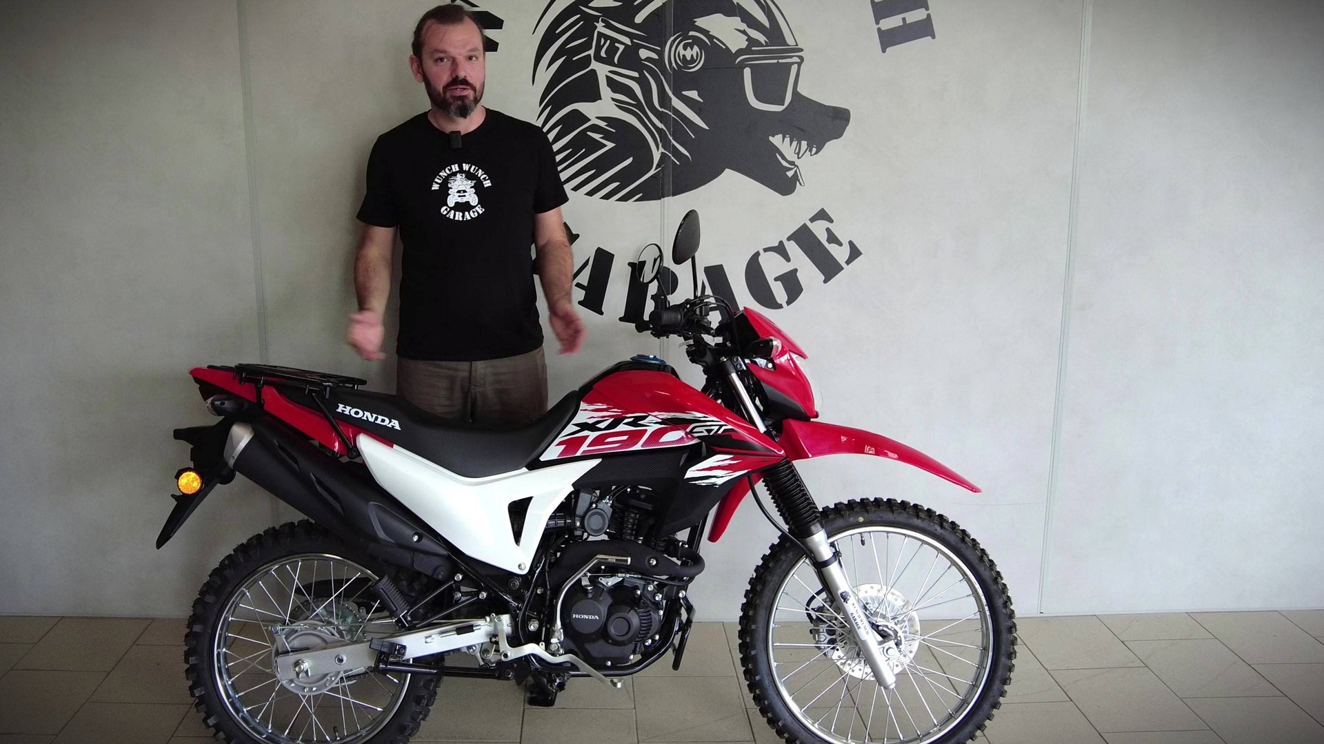 Honda XR190CT - обзор, комплектация, звук двигателя