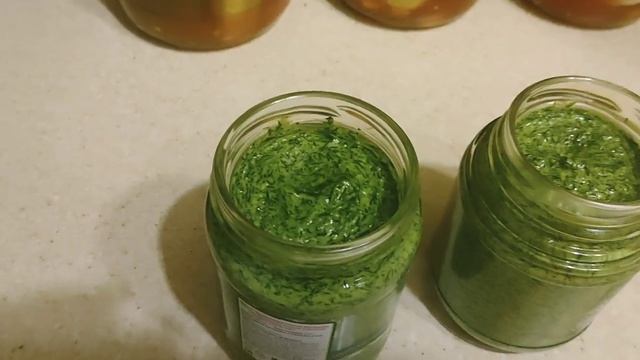 Укропная паста или соус. заготовка укропа на зиму..mp4