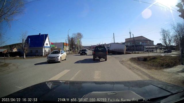 Авария у автовокзала.