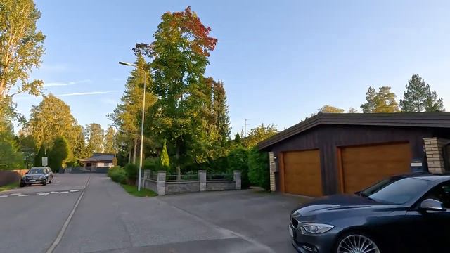 Прогулка по одному из самых дорогих районов Хельсинки, Финляндия