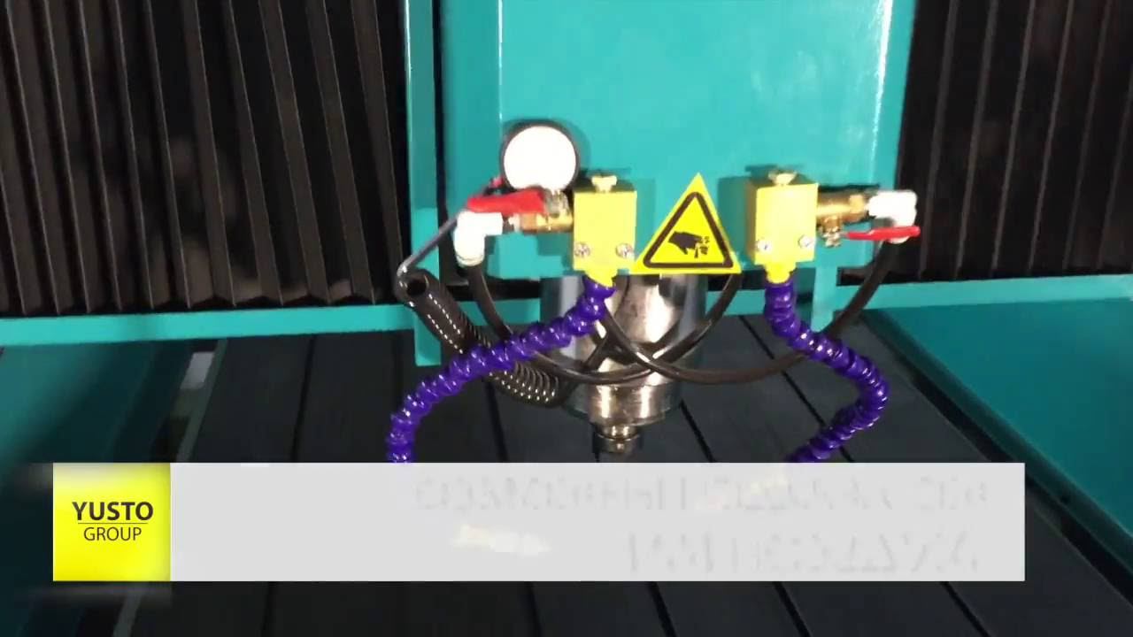 Обзор фрезерного станка по камню KAMACH 9015 STONE&METALL (2016)