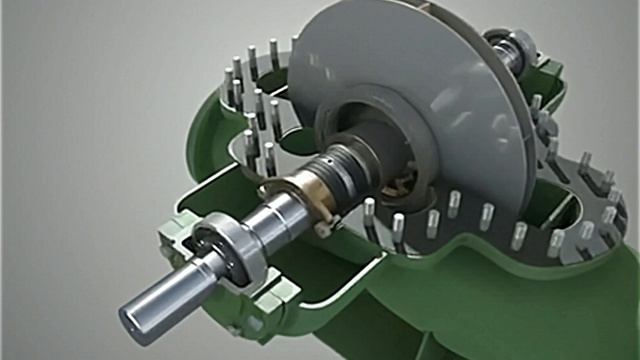 Одноступенчатый центробежный насос