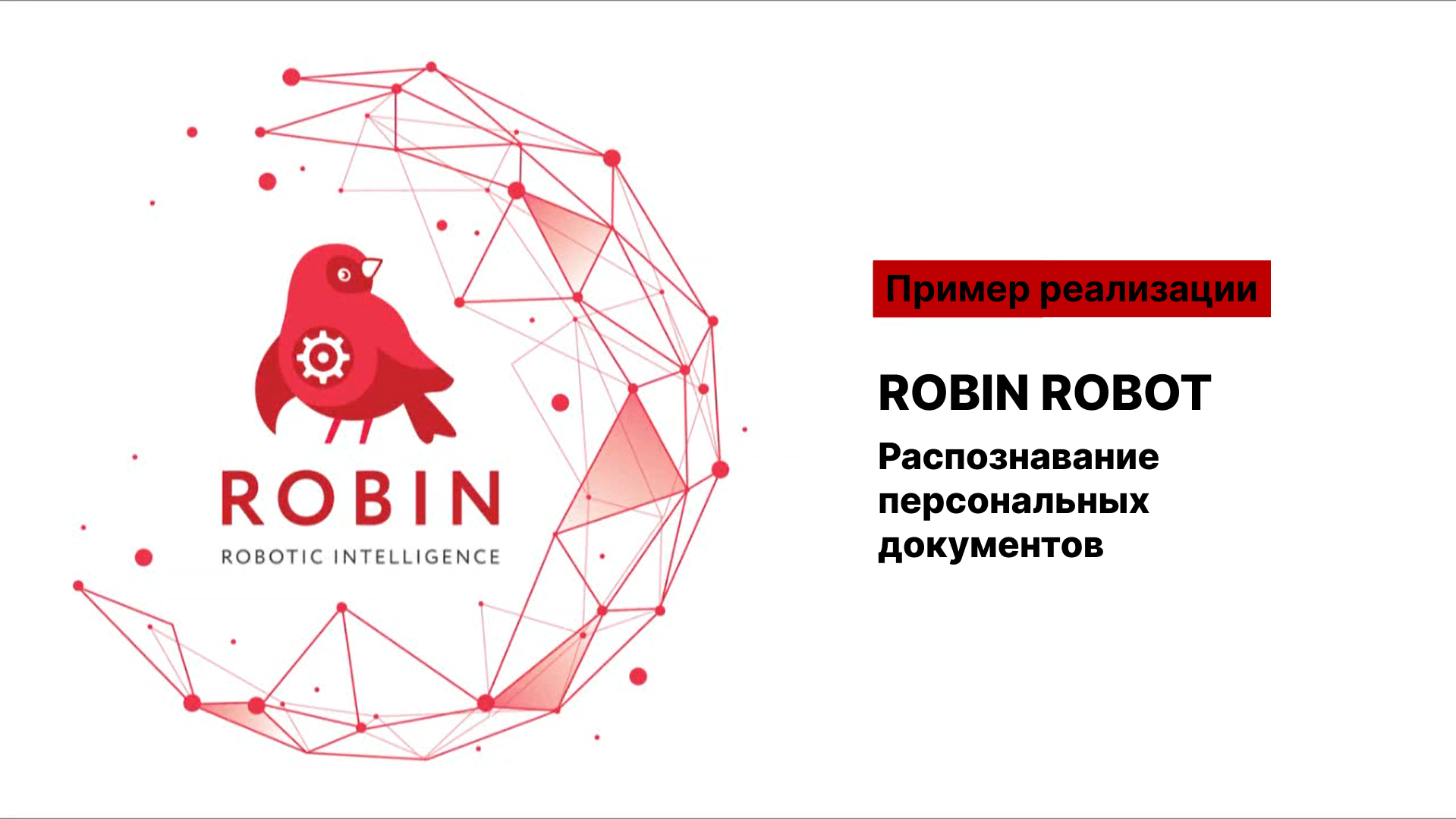 Распознавание персональных документов (Паспорт, СНИЛС и ИНН) с помощью Robin Robot