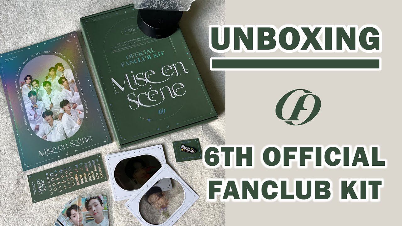 SF9 6TH OFFICIAL FANCLUB KIT UNBOXING I РАСПАКОВКА
