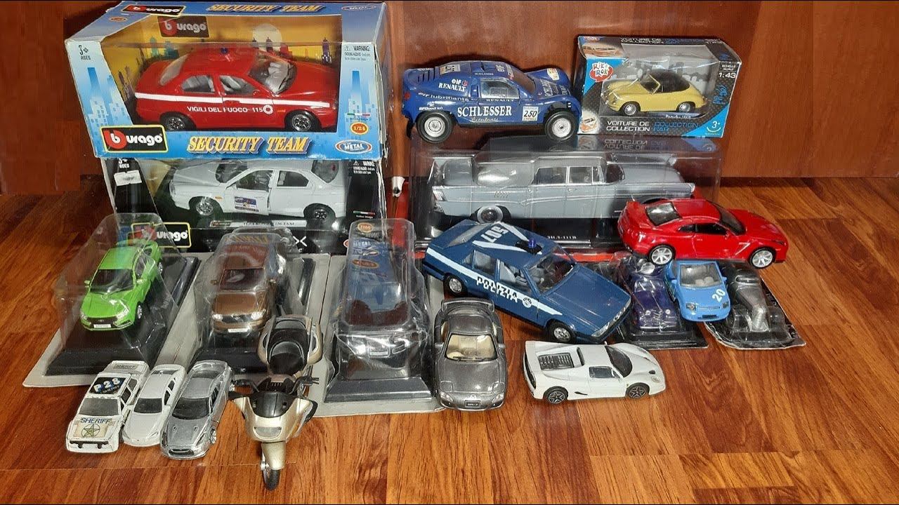 Модели с барахолки куча Bburago Автолегенд и прочего интересного.
