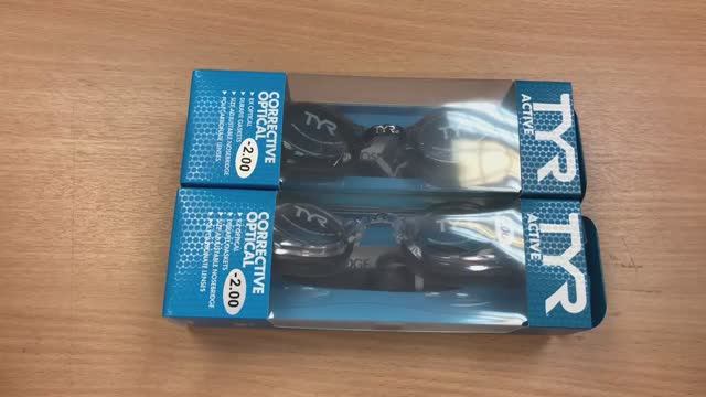 Очки для плавания с диоптриями TYR Corrective Optical (LGOPT) Обзор и распаковка