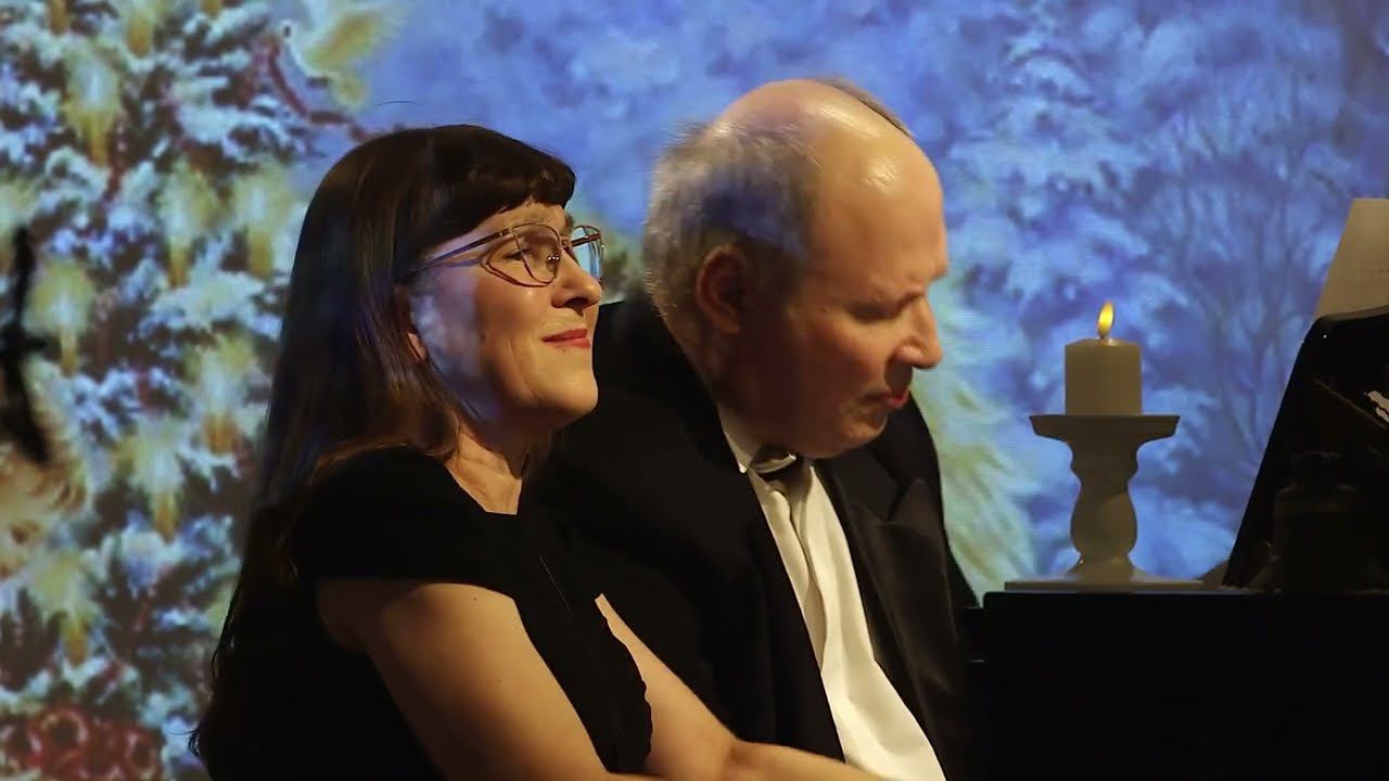 Г.Свиридов Пастораль, Зимняя дорога, П.Чайковский Святки, В.Гаврилин Перезвоны - Э. и А.  Полонские