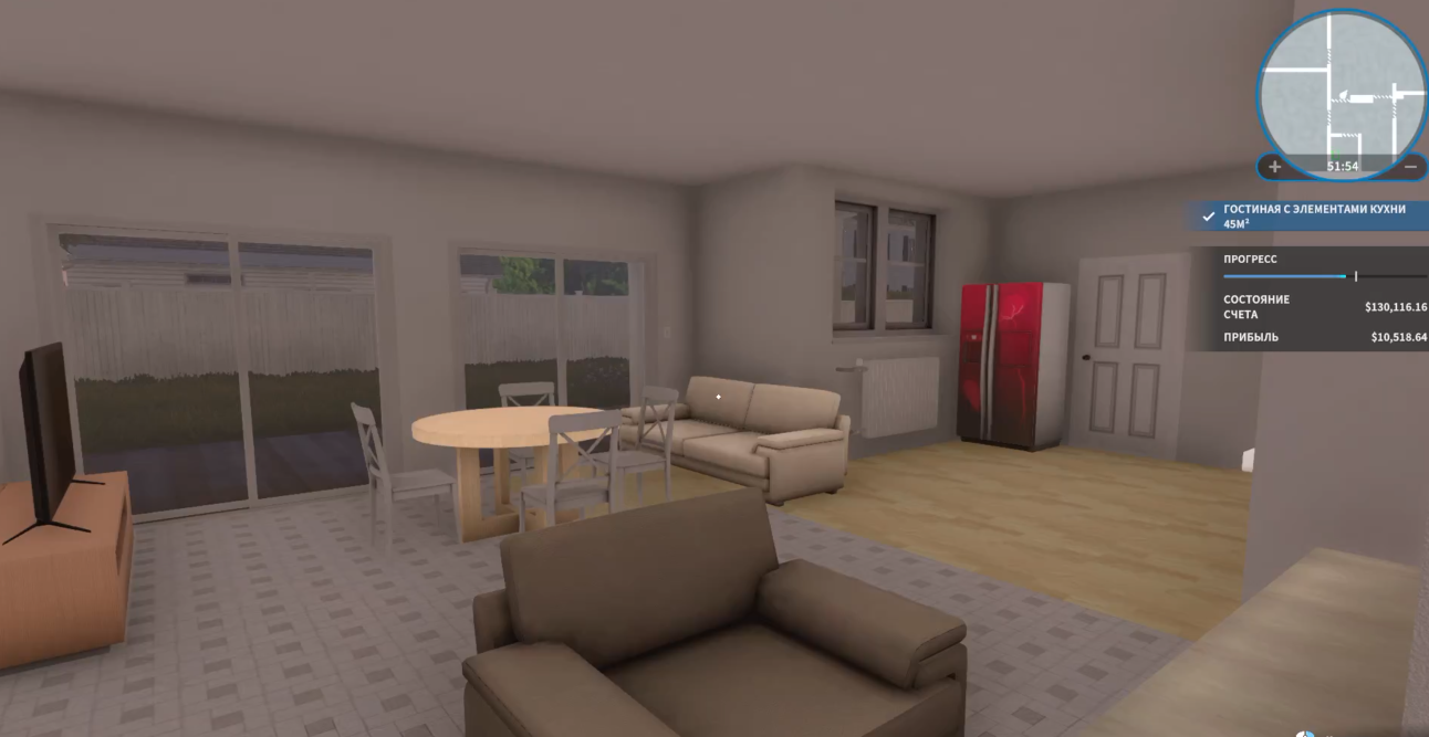 огромный дом с сауной продолжение.гостиная с камином