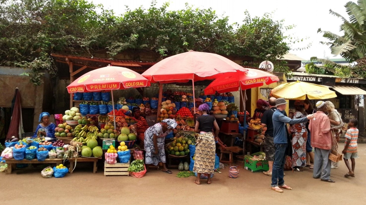 Гвинея. Конакри. Поездка по городу. Часть 3