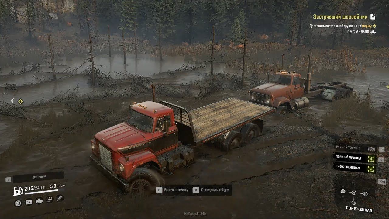 SNOWRUNNER. Прохождение #4. Продолжаем разгребать Мичиган.