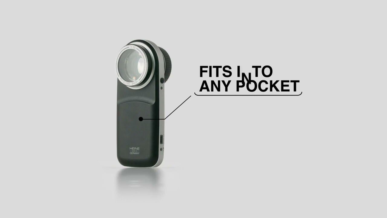 Дерматоскоп HEINE DELTAone — помещается в любой карман